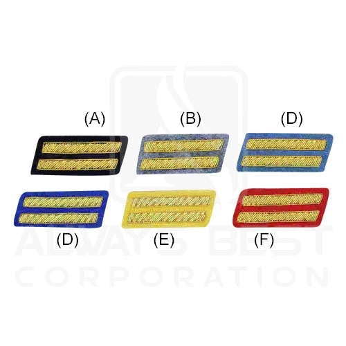 Shoulder Boards & Collar Ranks | Always Best Corporation